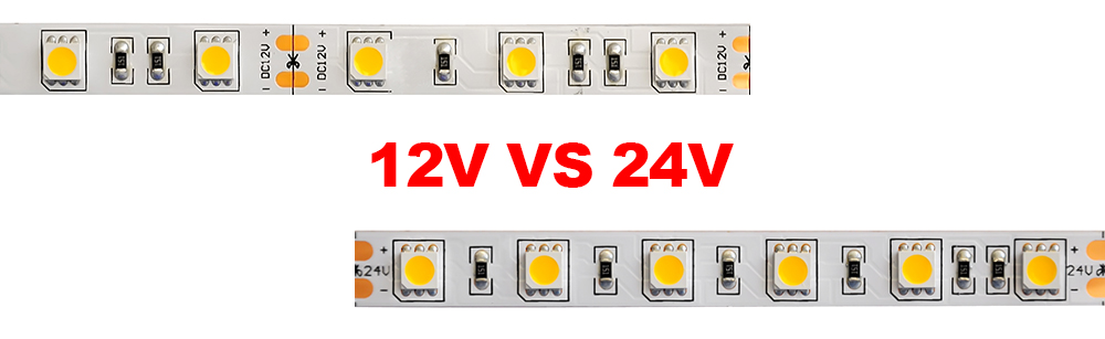 12V vs 24V LED Strip Lights – Choose the Best Voltage for Your Project